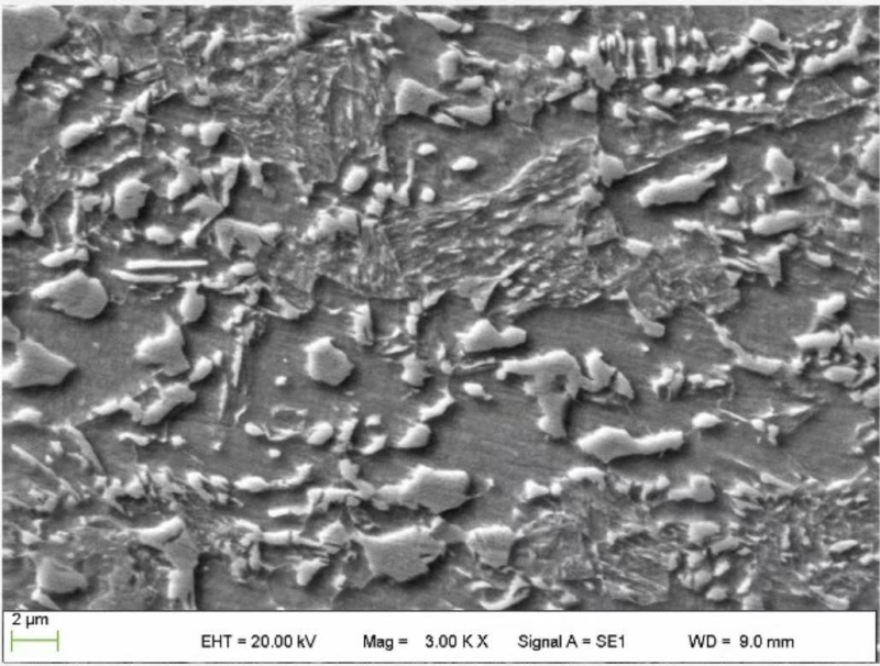 What are the microstructure characteristics of high plasticity dual ...
